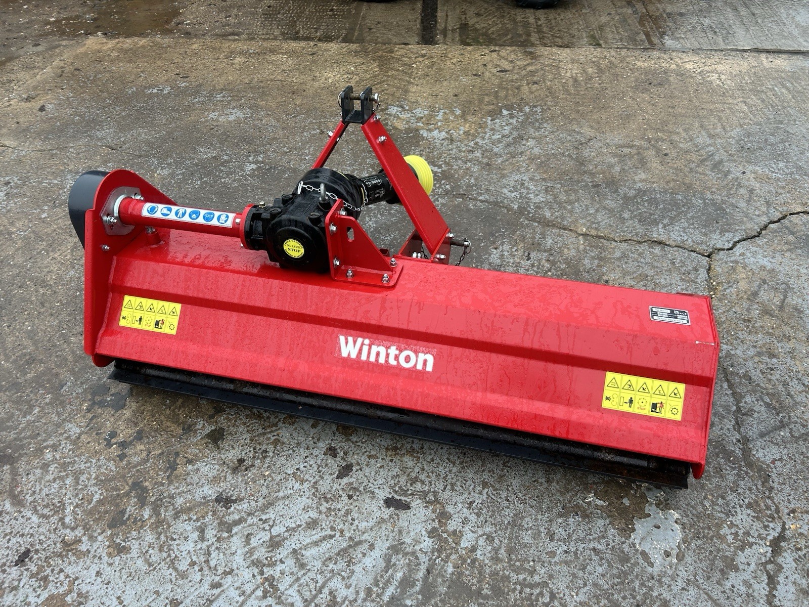 Winton 1.75M EFGC175 Compact Tractor Grass Topper Flail Mower 2024 ...
