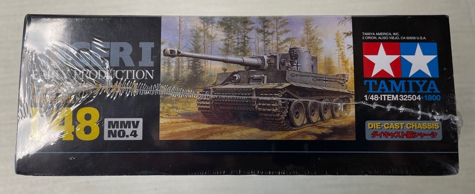 TAMIYA 32504 German Tiger I Early Production 1:48 NIB | eBay