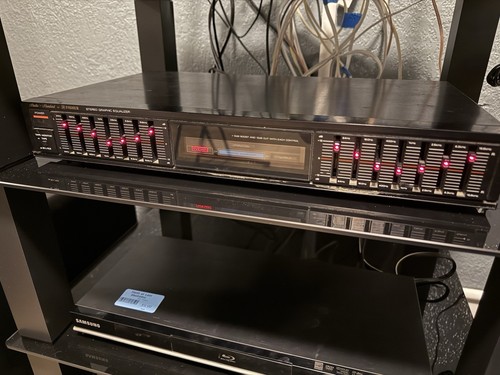 Fisher EQ 867 Stereo Graphic Equalizer 7 Band Home Stereo Vintage | eBay