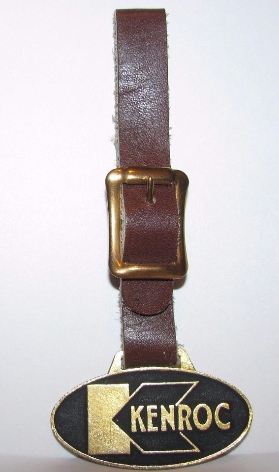 Kenroc Building Materials Pocket Watch Fob with Leather Strap Canada | eBay