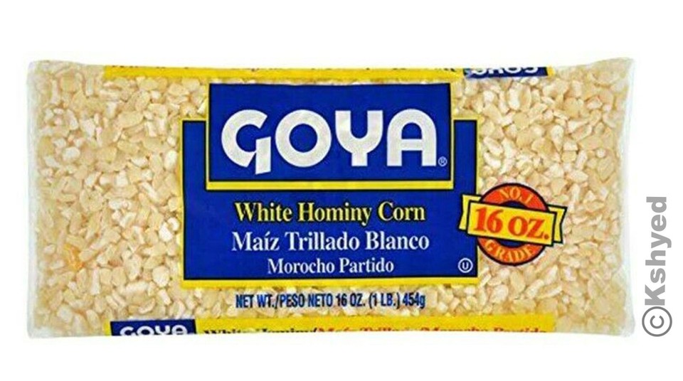(3 Pack) Goya Foods White Hominy Corn, 16 Oz - Best Seller - Free ...