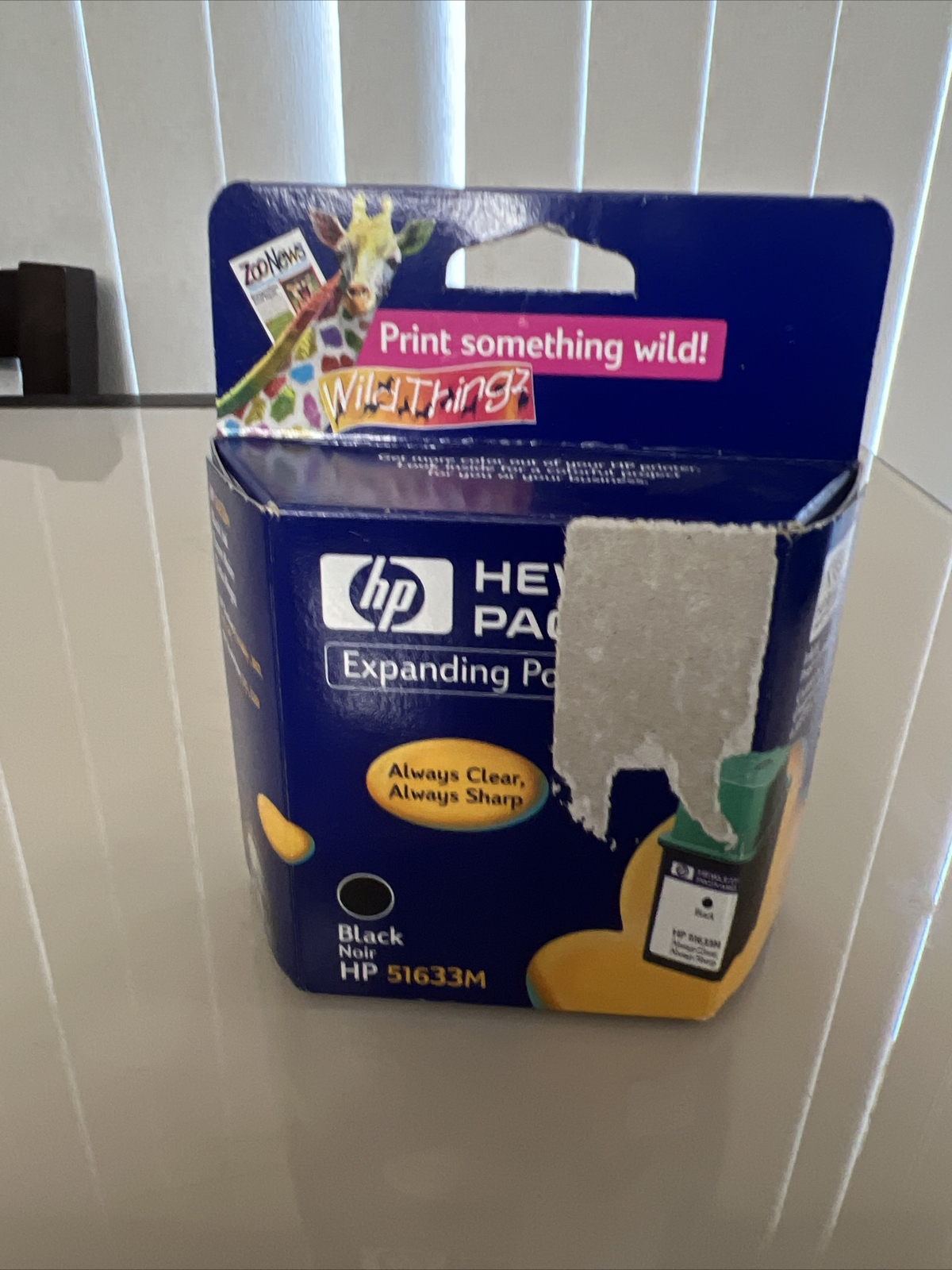 Genuine HP 33 51633M Black Ink Cartridge for sale online | eBay