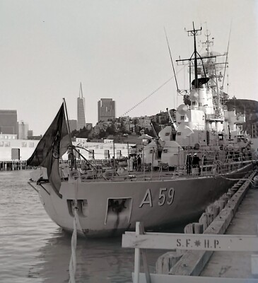 Vintage 1970s Negative German Training Ship Deutschland A59 San ...