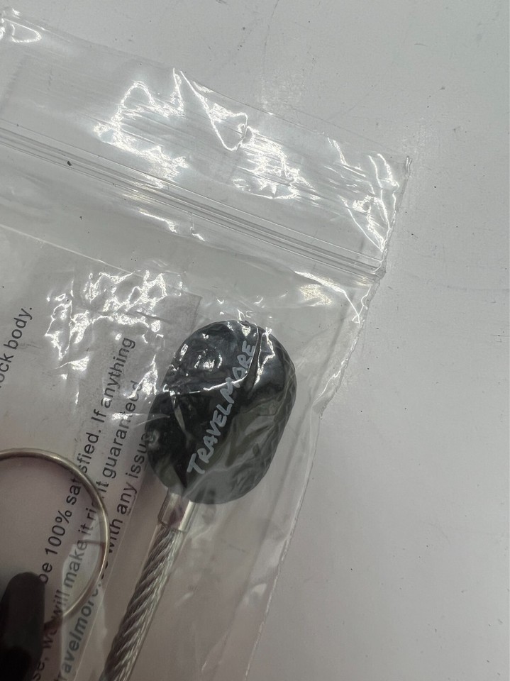 Pack of 4 - Luggage Locks and Keys for Travel - Flexible Ultra Secure ...