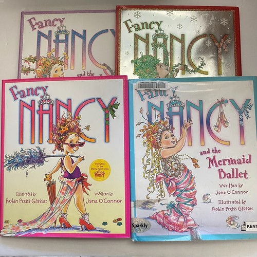 Fancy Nancy Books Hardback Lot 4 Splendiferous Christmas Mermaid Ballet ...