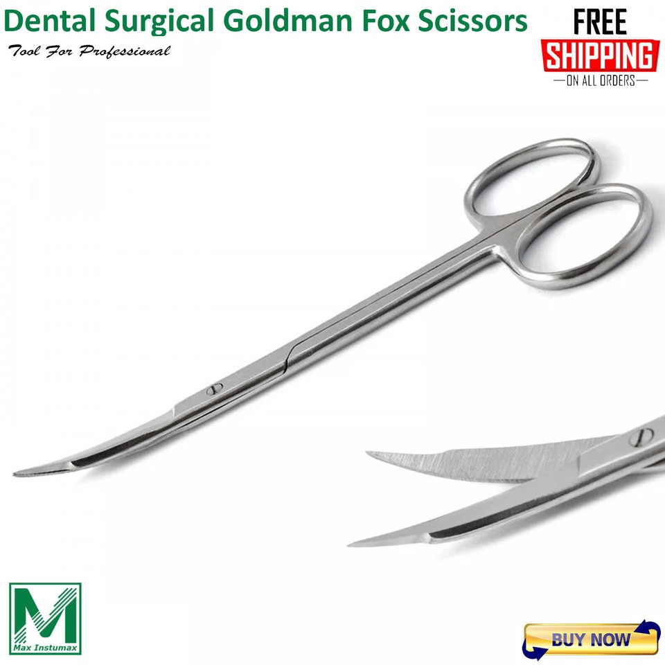 Medical Goldman Fox Scissors Trimming Tissue Dental Surgical Instruments | eBay