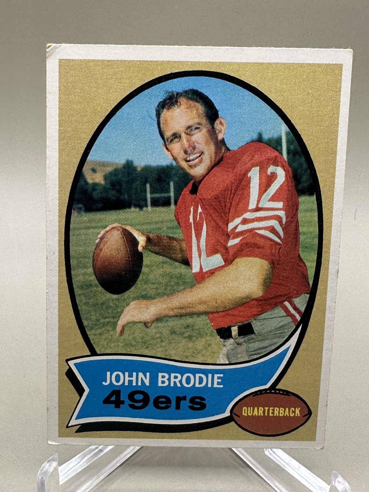 JOHN BRODIE 1970 Topps #130 - VG-EX - 49ers | eBay
