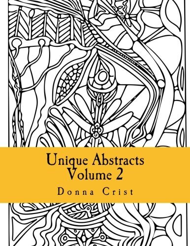 Unique Abstracts: Hand-drawn Original Artwork for Colorists: Volume 2 ...