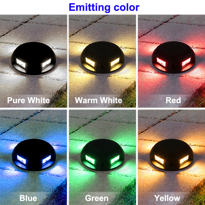 LED Outdoor Wall Mounted Lamp Ground Crosslight Step Lights Fixture ...