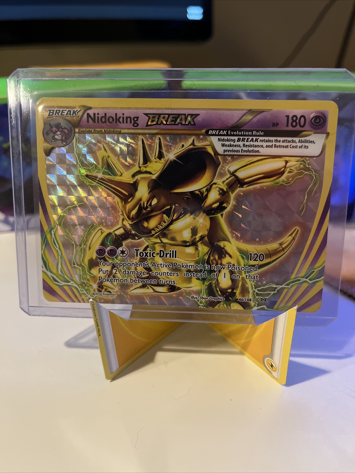 Pokémon TCG Nidoking BREAK XY Evolutions 46/108 Near Mint | eBay