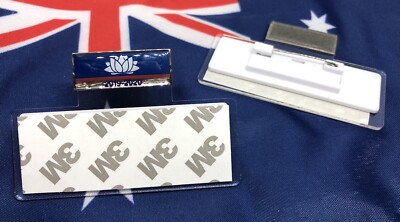 NSW Rural Fire Name Badge Size Backing With Bushfire Citation, RFS ...