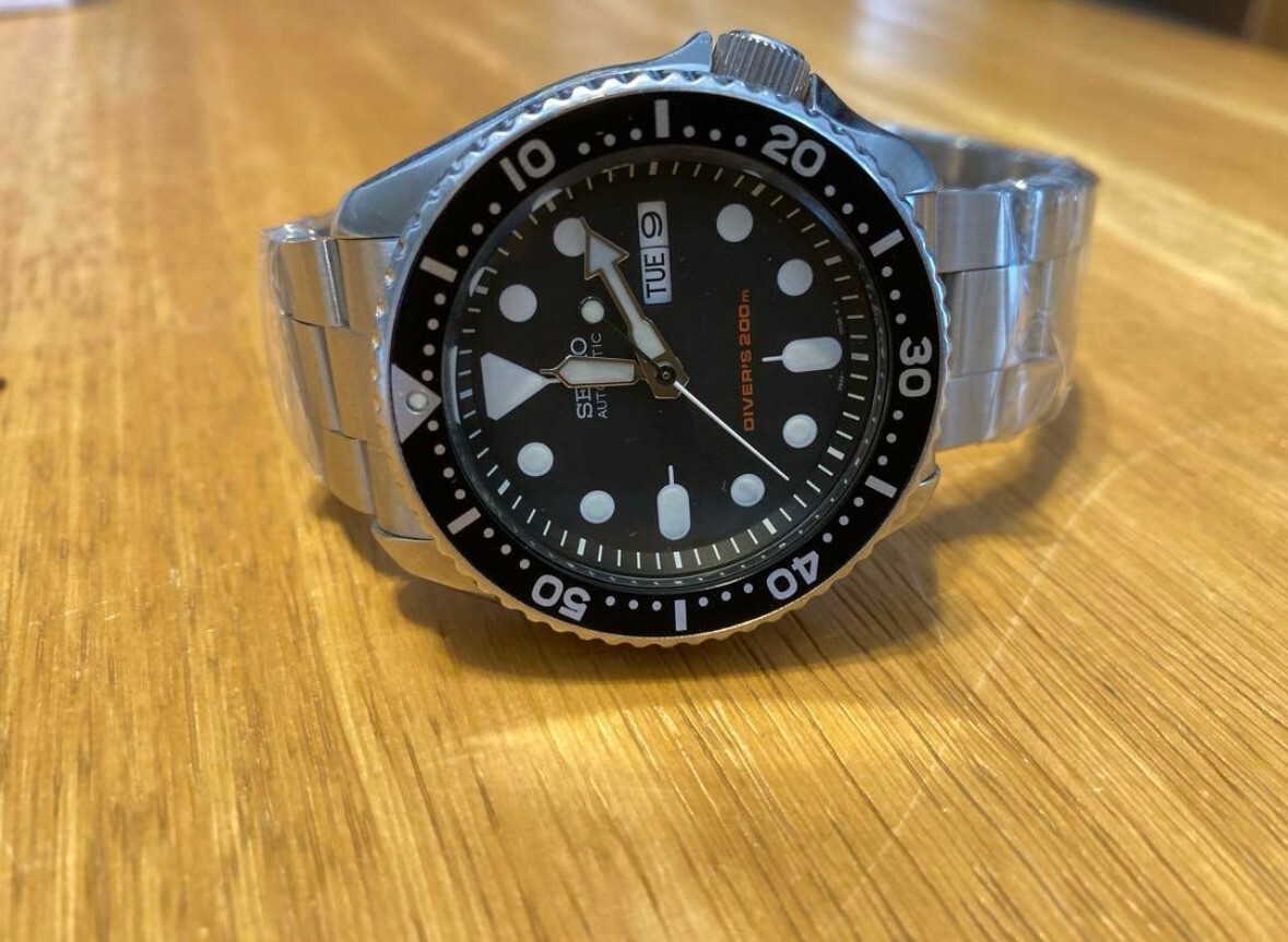 Seiko Black Boy 7S26-0020 SKX007KC Diver Scuba 200m Seiko Black Boy 7S26-0020 SKX007KC Diver Scuba 200m