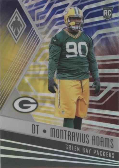 2017 Panini Phoenix - Rookies Montravius Adams #188 Color Burst (RC ...