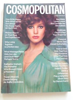 Cosmopolitan Magazine - October 1976 Susan Kent Cover - Excellent | eBay