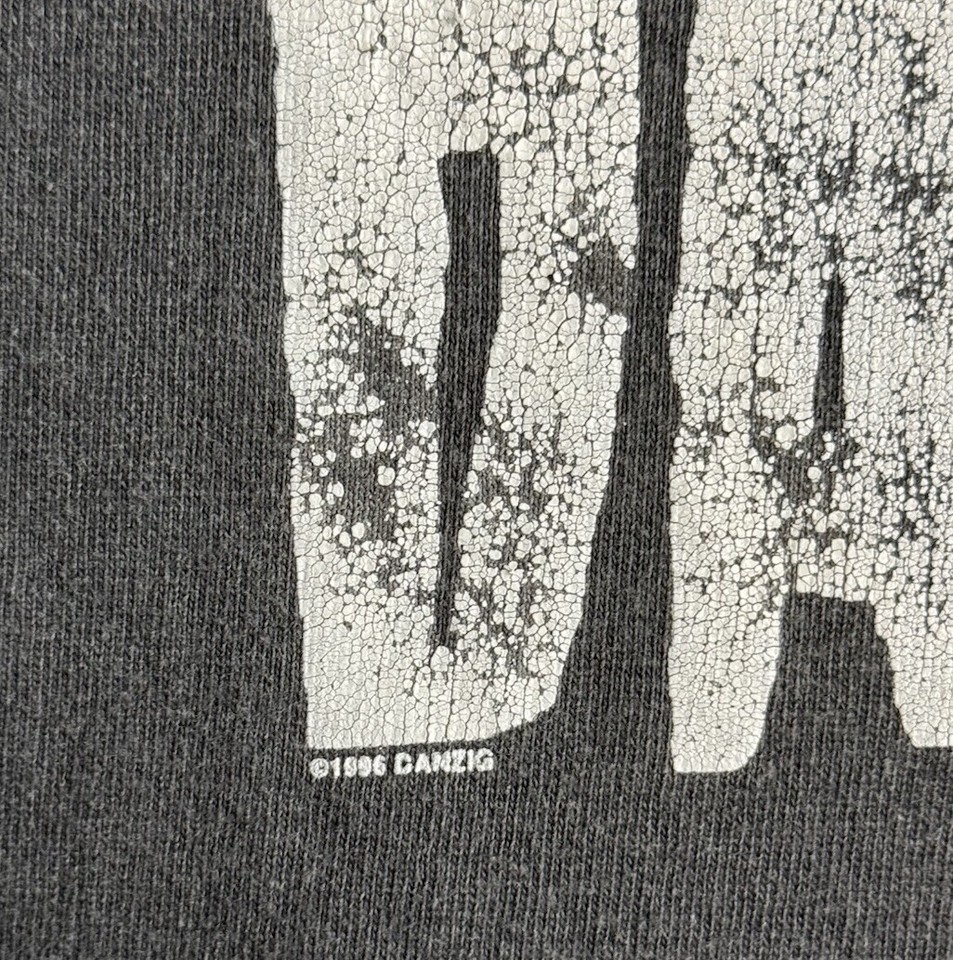 Vintage 1996 Rare Danzig Band Shirt Size Large | eBay