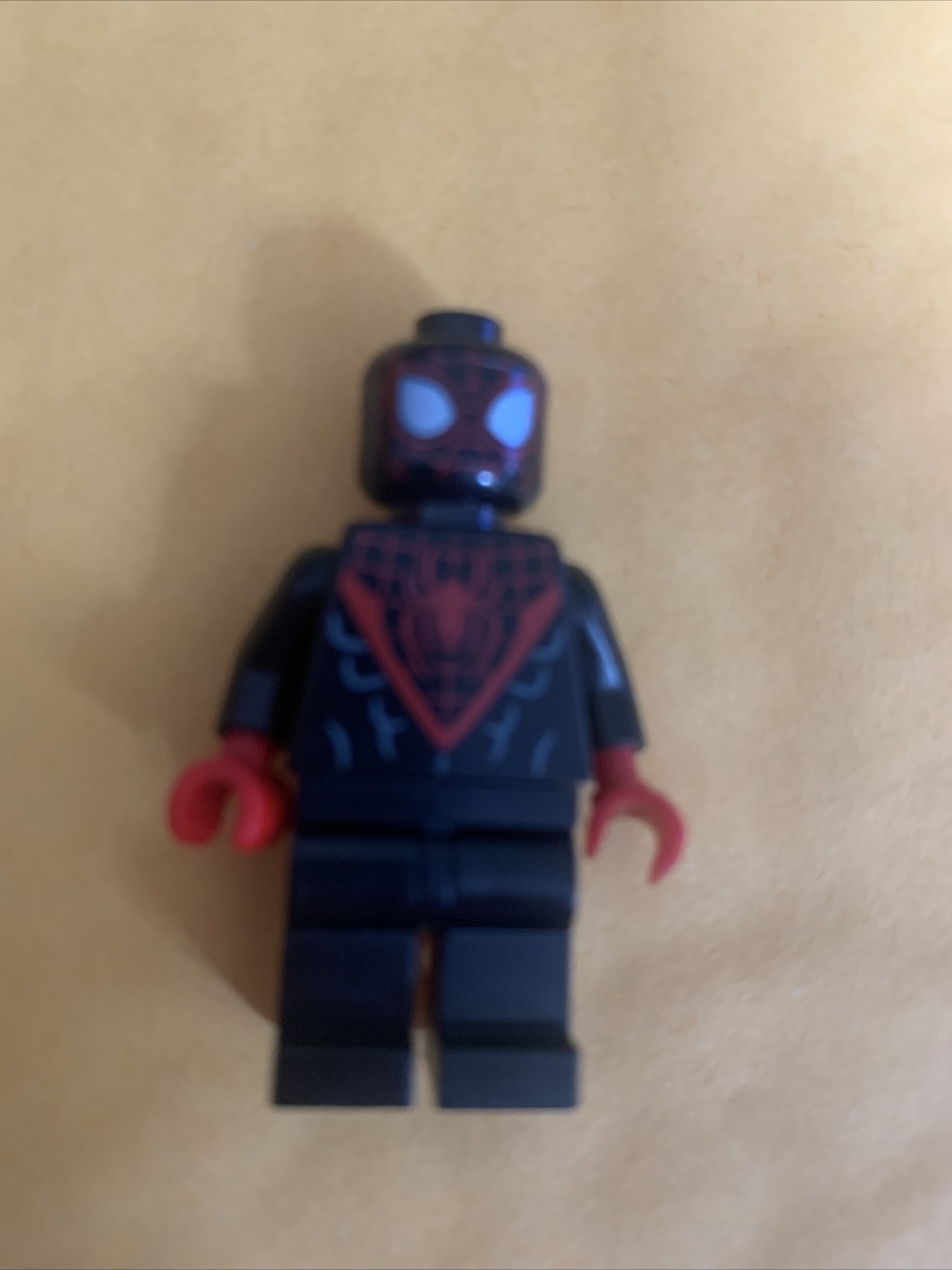 LEGO Miles Morales Minifig Minifigure 76036 sh190 Spider-Man Marvel ...
