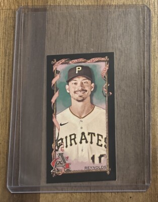 Bryan Reynolds - 2023 Topps Allen & Ginter #206 Black Mini Pirates E100 ...