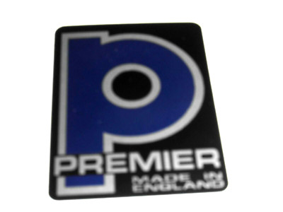 BLUE 'Premier type 'vinyl shell badge-decal/sticker. TEN DECALS. | eBay