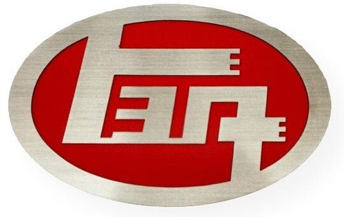Car Emblem TOYOTA TEQ badge Japanese Katakana Stainless steel Very Rare ...