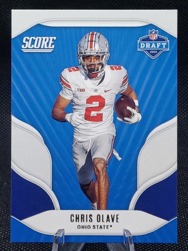 2022 Panini Score NFL Draft Chris Olave Rookie #D10 | eBay