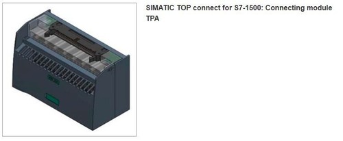 Siemens 6ES7924-2CC20-0AA0 Connection module TPA 3-tier for analog ...