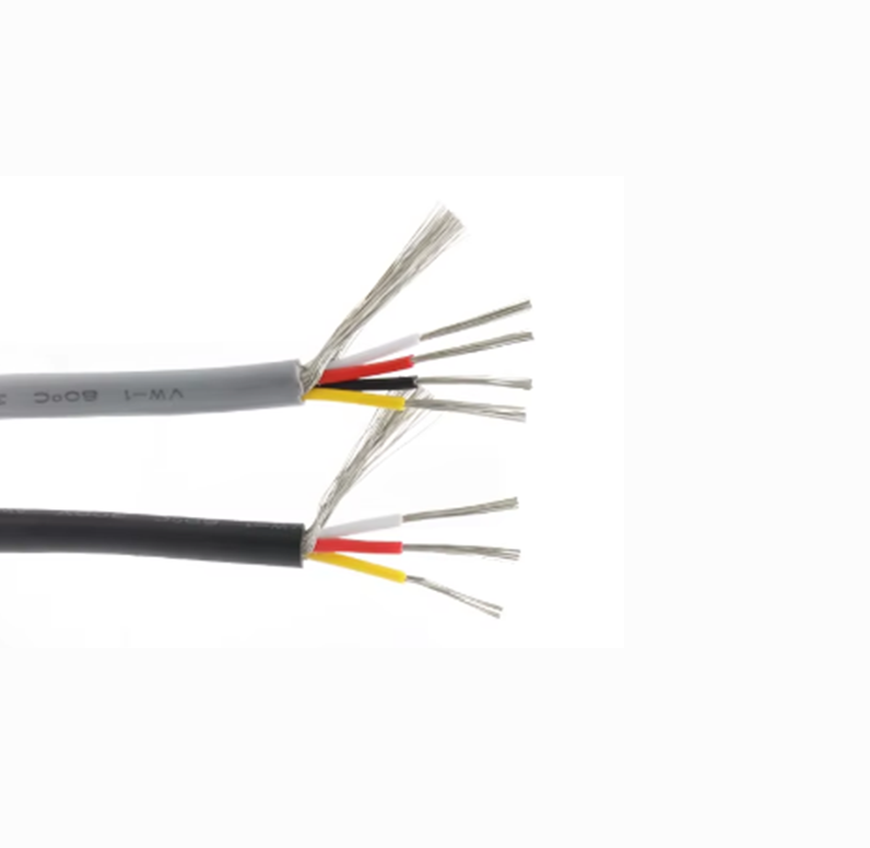 Multi Core Shielded Wire Signal Cable 2/4 Core 22/24/28 AWG - UL2547 | eBay