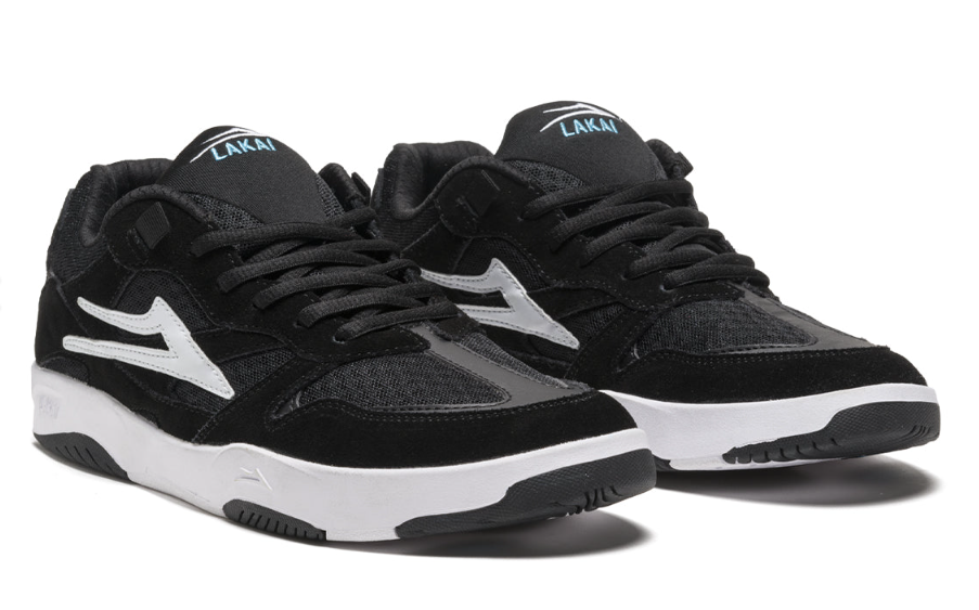 Lakai Footwear Evo 2.0 XLK Black Suede Skateboarding Shoes w/ FREE ...