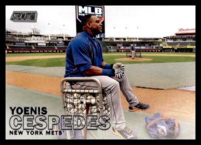 2016 Stadium Club Yoenis Cespedes #154 New York Mets Baseball Card | eBay