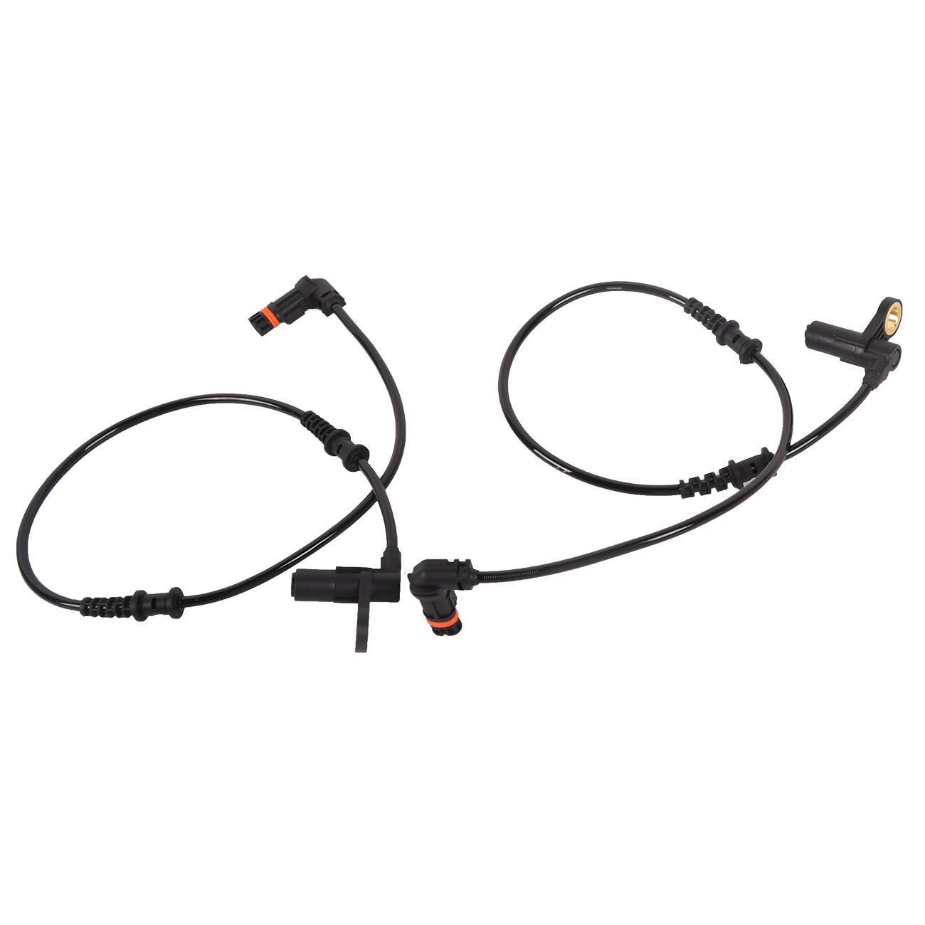 2Pcs For Mercedes ABS Wheel Speed Sensor New Front Left + Right C215 ...