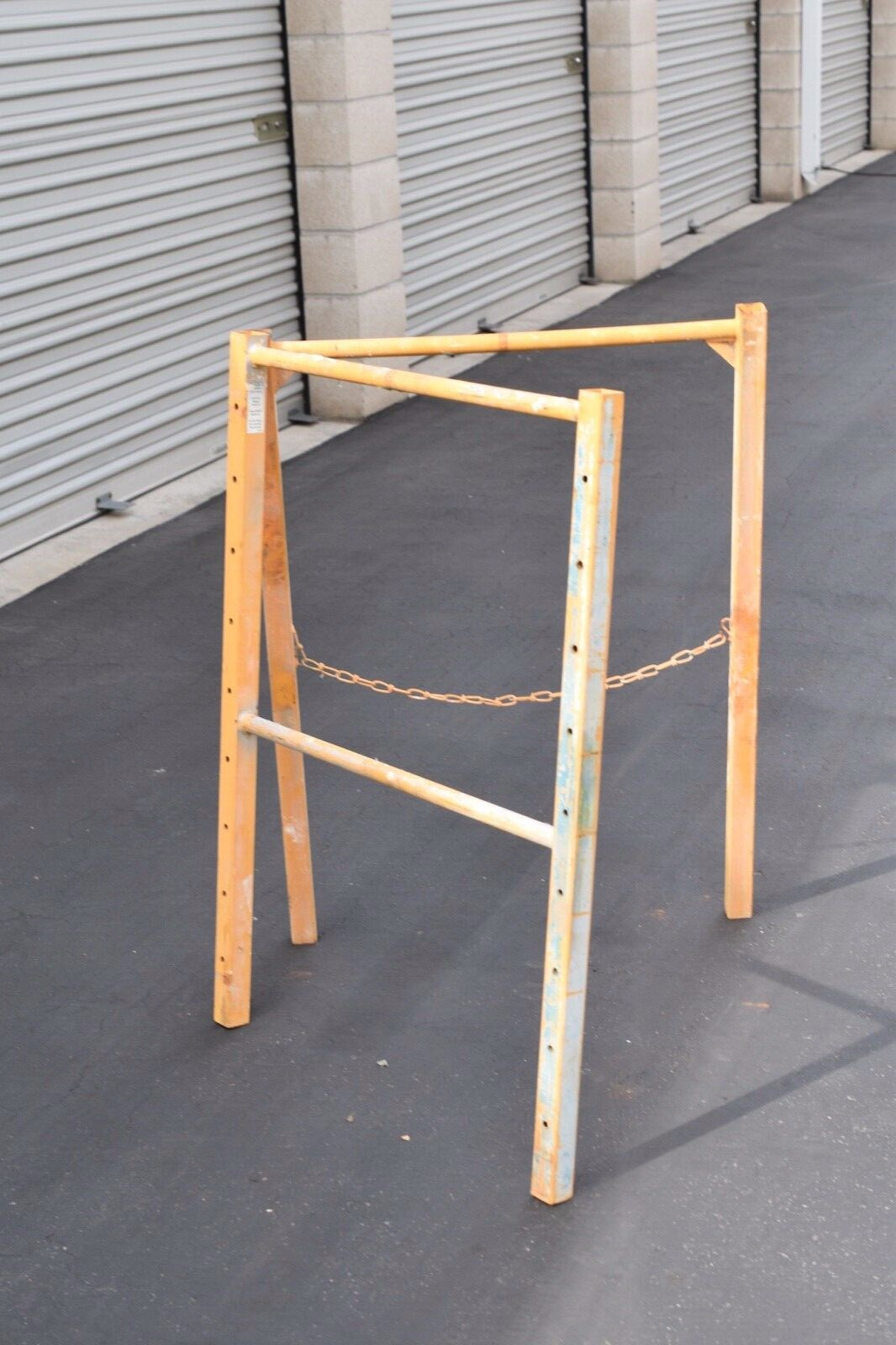 PERRY Scaffolding 2pc Set Guardrail End Frame solid mid-rail GRE-2S ...