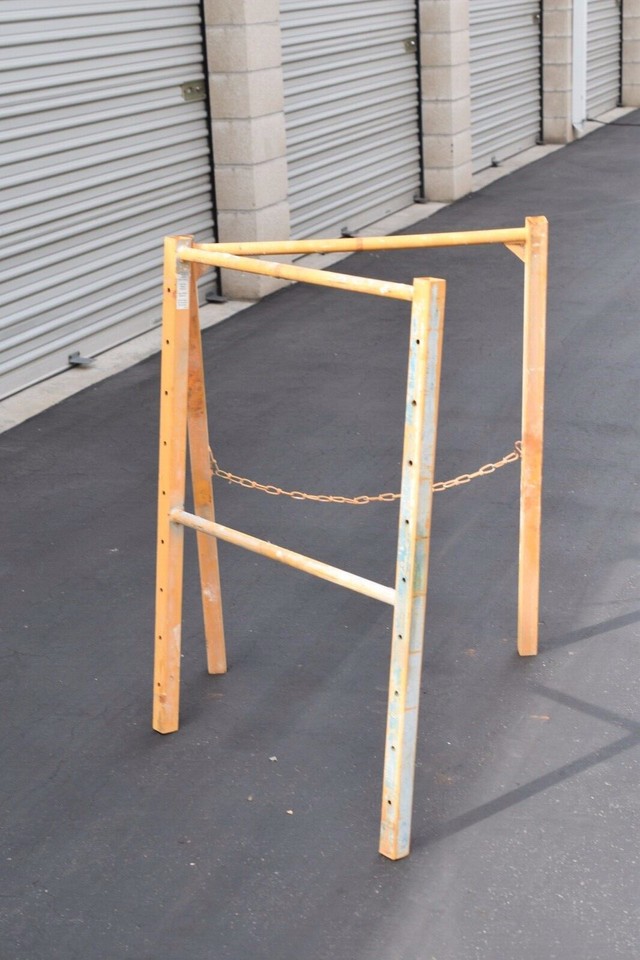 PERRY Scaffolding 2pc Set Guardrail End Frame solid mid-rail GRE-2S ...