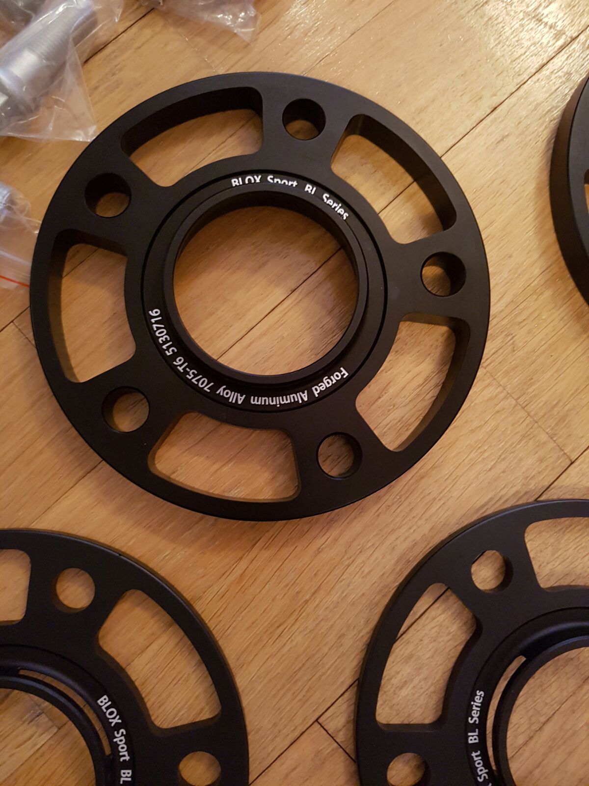 2X 15mm Forged Aluminum 7075T6 Wheel Spacers for Porsche 911 997 996 ...