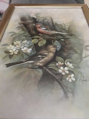 Ruane Manning - Birds - Print - Trees - Flowers Signed - Blossoms - Art ...