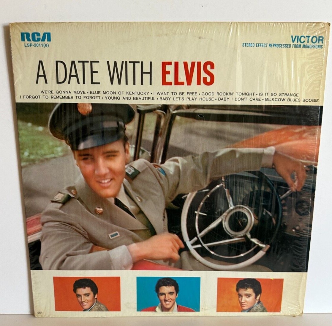 Elvis Presley - A Date With Elvis - LP RCA LSP-2011(e) 1959 EX/VG+ | eBay