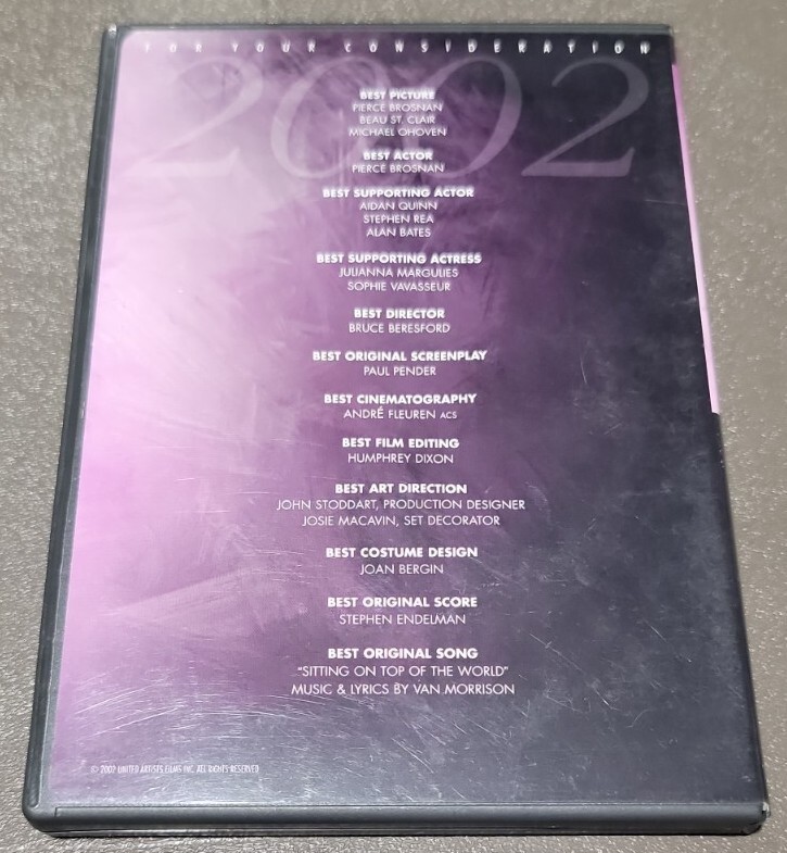 EVELYN For Your Consideration FYC DVD PROMO Screener 2002 | eBay