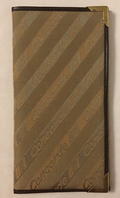 Air France Concorde Travel Document Map Folder NEW | eBay