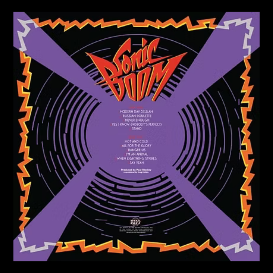 KISS - Sonic Boom Awesome 2023 European Import Coloured Vinyl LP New ...