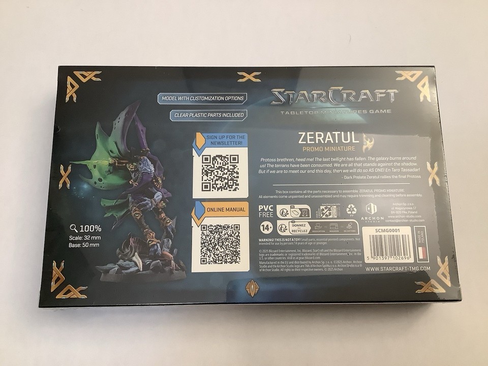 StarCraft - Zeratul Protoss - Convention Promo - Tabletop Miniatures ...