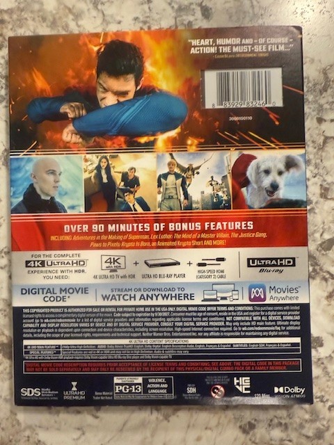 Superman (4K UHD + Digital Code, 2025) with lenticular slipcover BRAND ...