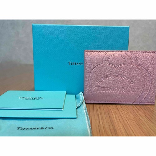 Tiffany & Co. Return to Tiffany Card Case Pink Japan Limited Edition ...