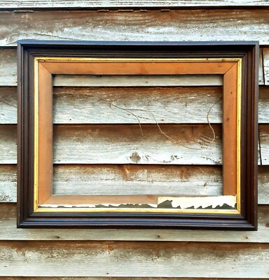 Antique Walnut Deep Well Pitcture Frame - Late Victorian Era | eBay