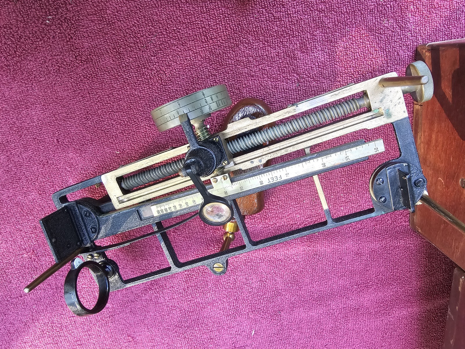 1943 US Navy WWII Sextant Maritime Stadimeter by Schick + Case | eBay