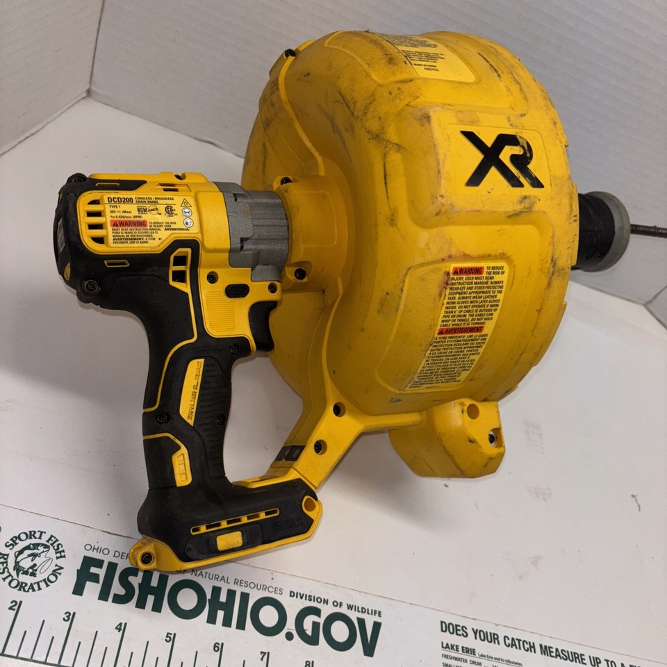 DEWALT 20V MAX DCD200B DRAIN SNAKE TOOL ONLY | eBay