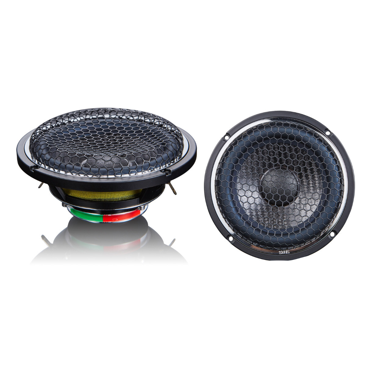 STEG MSS3 10cm / 4 inch Midrange CarHifi Speakers 70W 4Ohm 100Hz ...