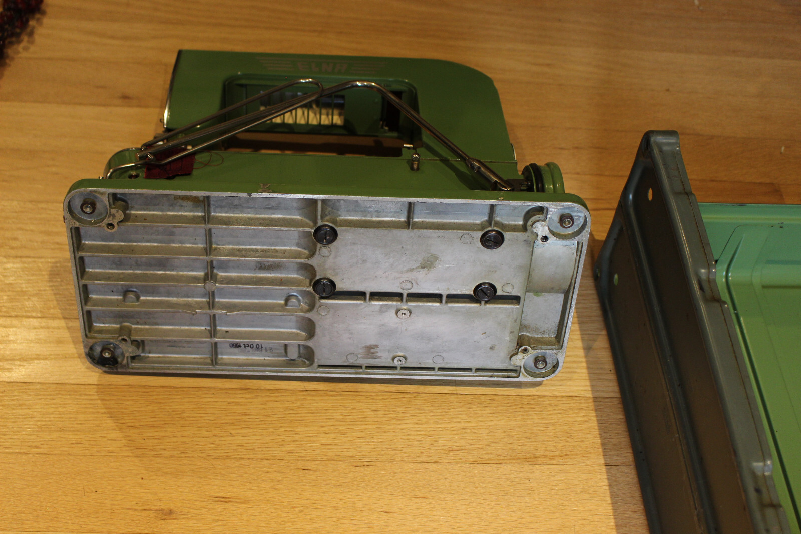 ELNA Grasshopper Sewing Machine, Model# 500970, W55, Portable with ...