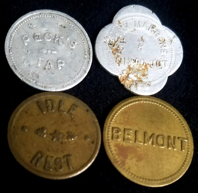 Lot of 4 Different Maverick Good For Trade Tokens | eBay