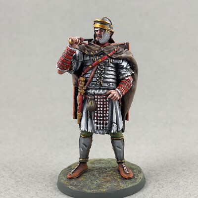 Evocatus, Roman soldier miniature 54 mm, Collectible figure, Painted ...