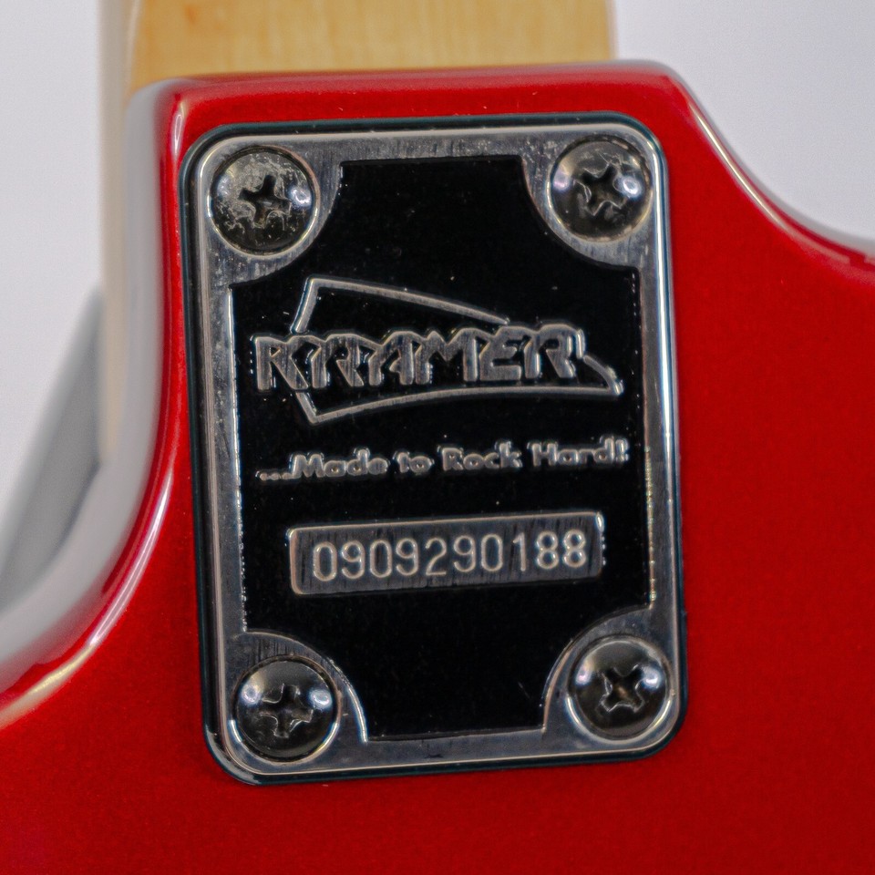 Kramer Pacer Classic Series Ruby Red w/ Locking Trem, Dual Humbuckers ...