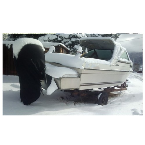 100-150HP Black Heavy Duty Boat Full Outboard Motor Engine Storage ...