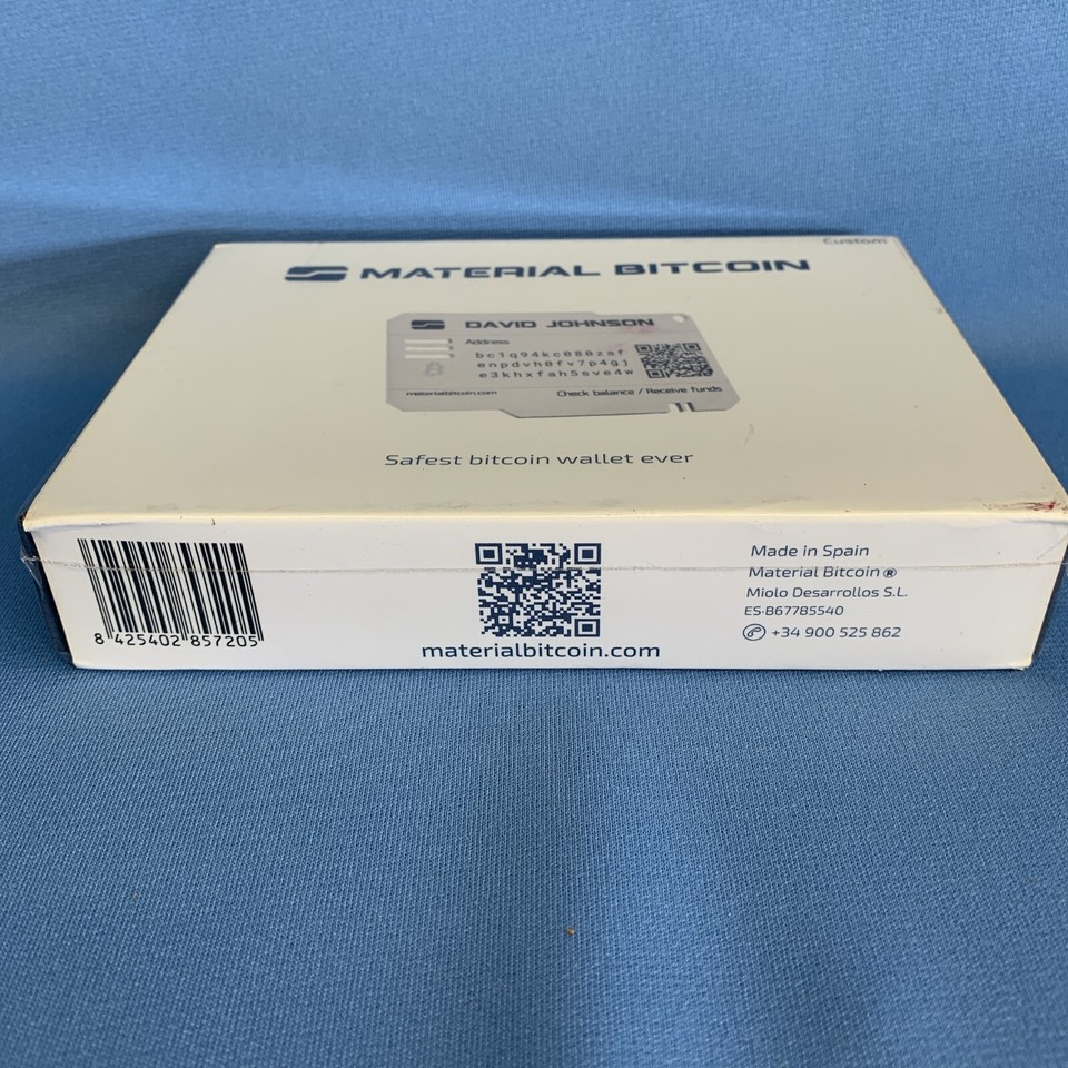 Material BTC Crypto Cold Storage Wallet **NEW & SEALED** | eBay